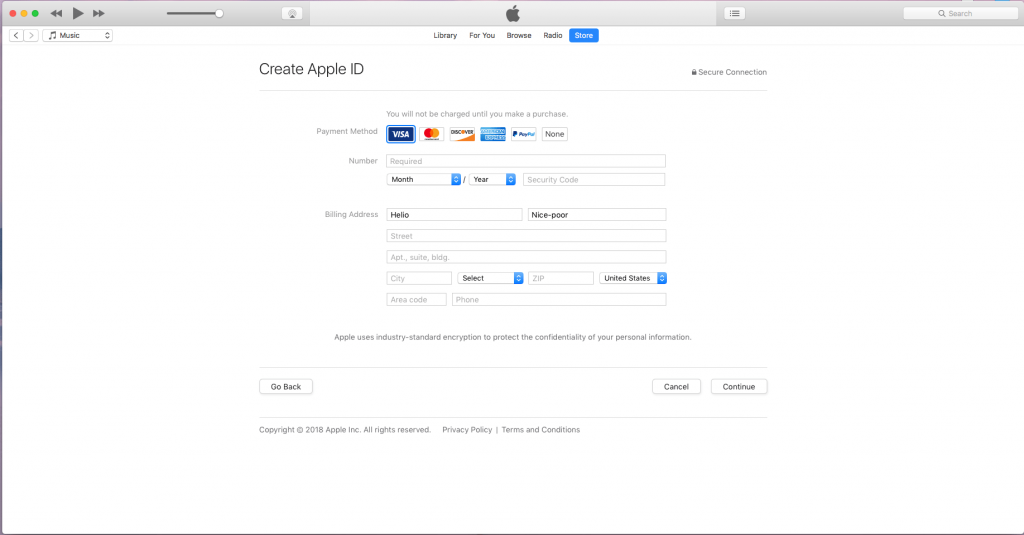 How to Create an Apple id For Free Without Credit Card - MyAdviseNow